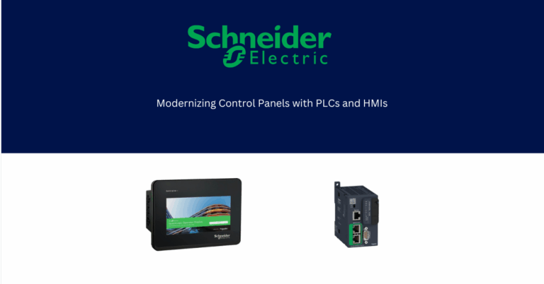 Modernizing Control Panels with Schneider Electric PLCs and HMIs ...